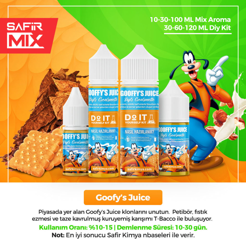 Goofy's Juice Mix Aroma | Safir Kimya